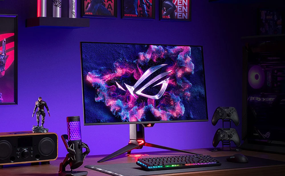 ASUS ROG Swift OLED PG32UCDM: High-end Samsung Gen 3 QD-OLED Gaming ...