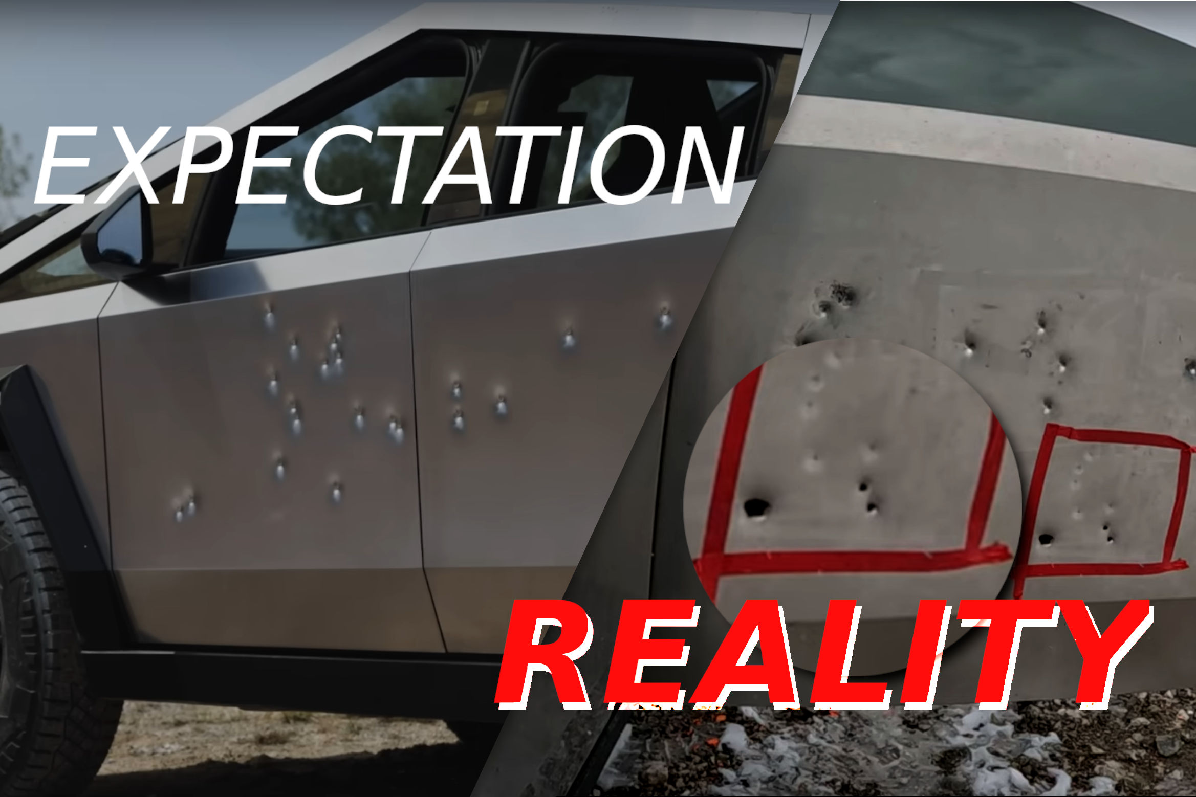 Testing the Bulletproof Capabilities of Tesla's Cybertruck - .partofstyle