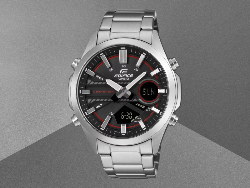 Casio Edifice Metal Hybrid Emerges, Delivering a Decade-Long Battery ...