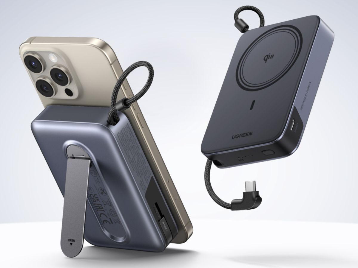 Ugreen Launches Cable-Built-In Power Bank for European Users - .partofstyle