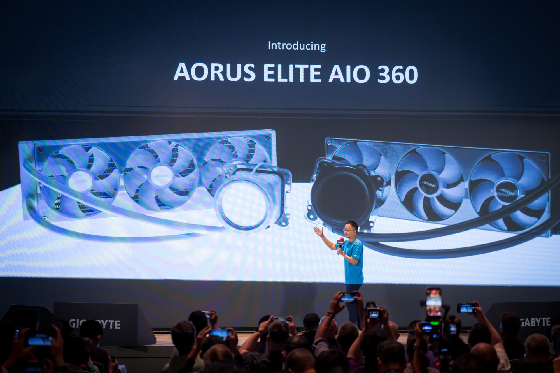 GIGABYTE Unveils AORUS ELITE Liquid Coolers and a PC Case That Doubles ...