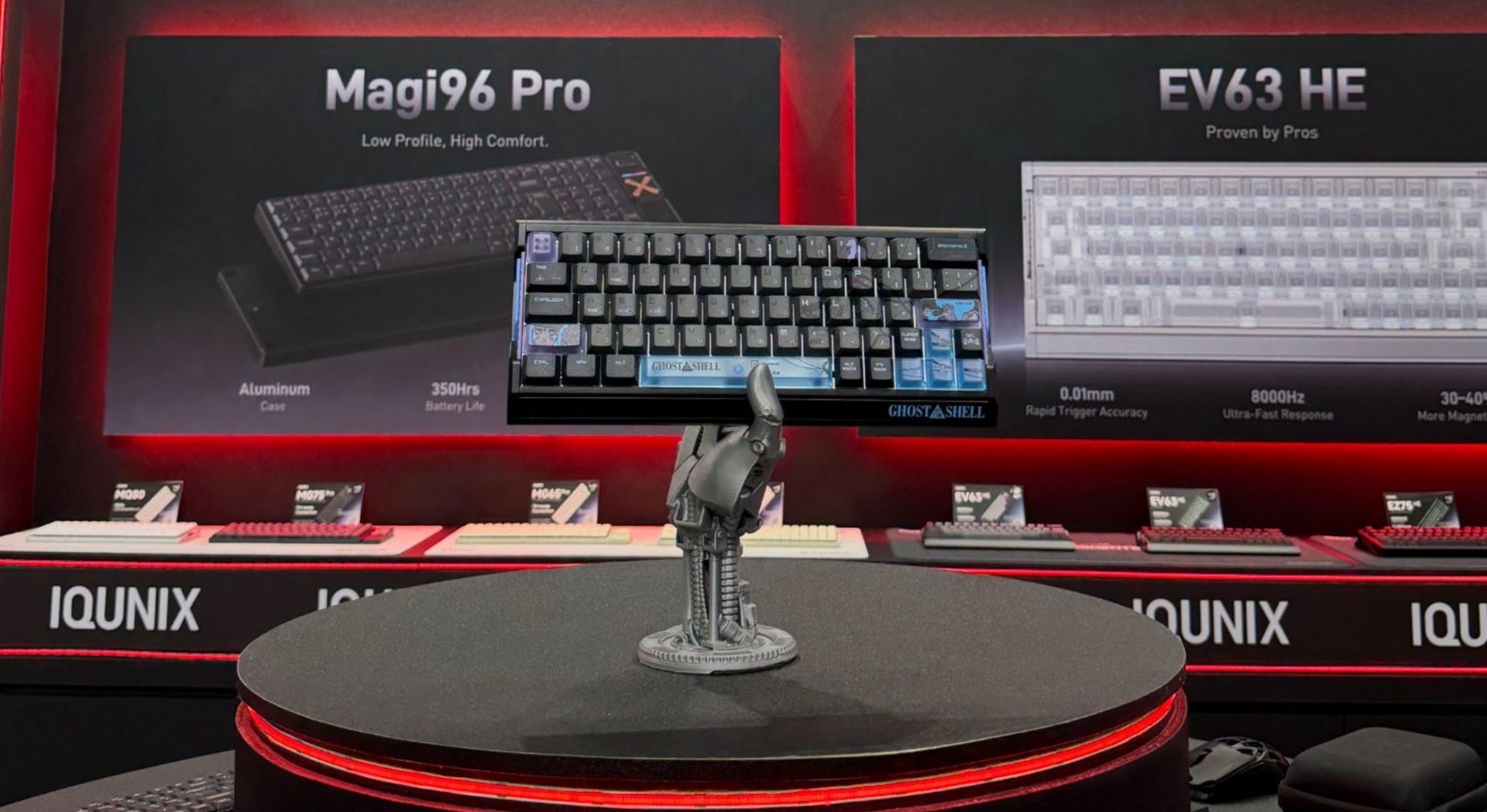 IQUNIX Unveils Ghost in the Shell EV63 and Teases the EC75 Hall Effect ...